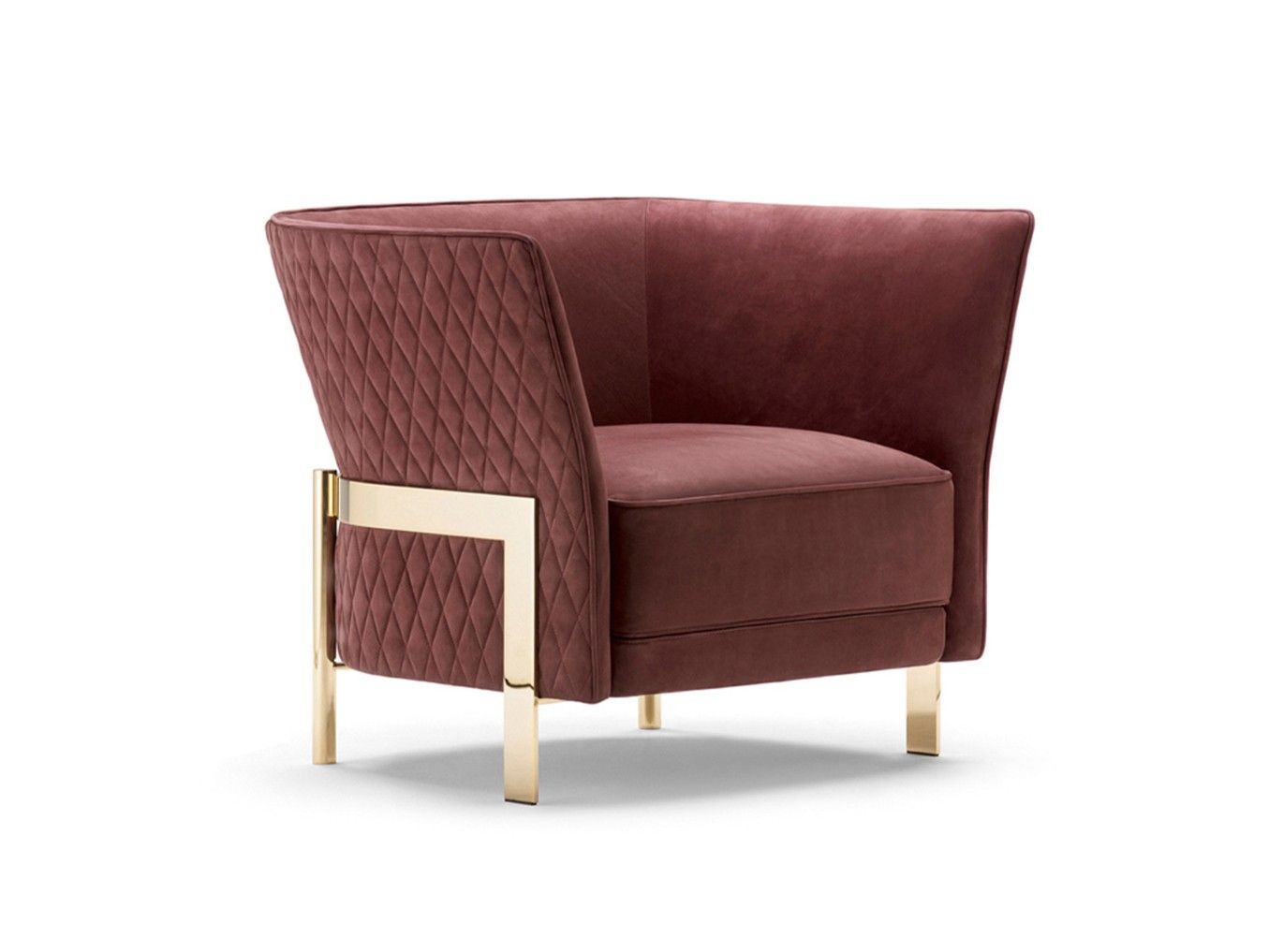 COSMO Upholstered fabric armchair with armrests By OPERA CONTEMPORARY ...