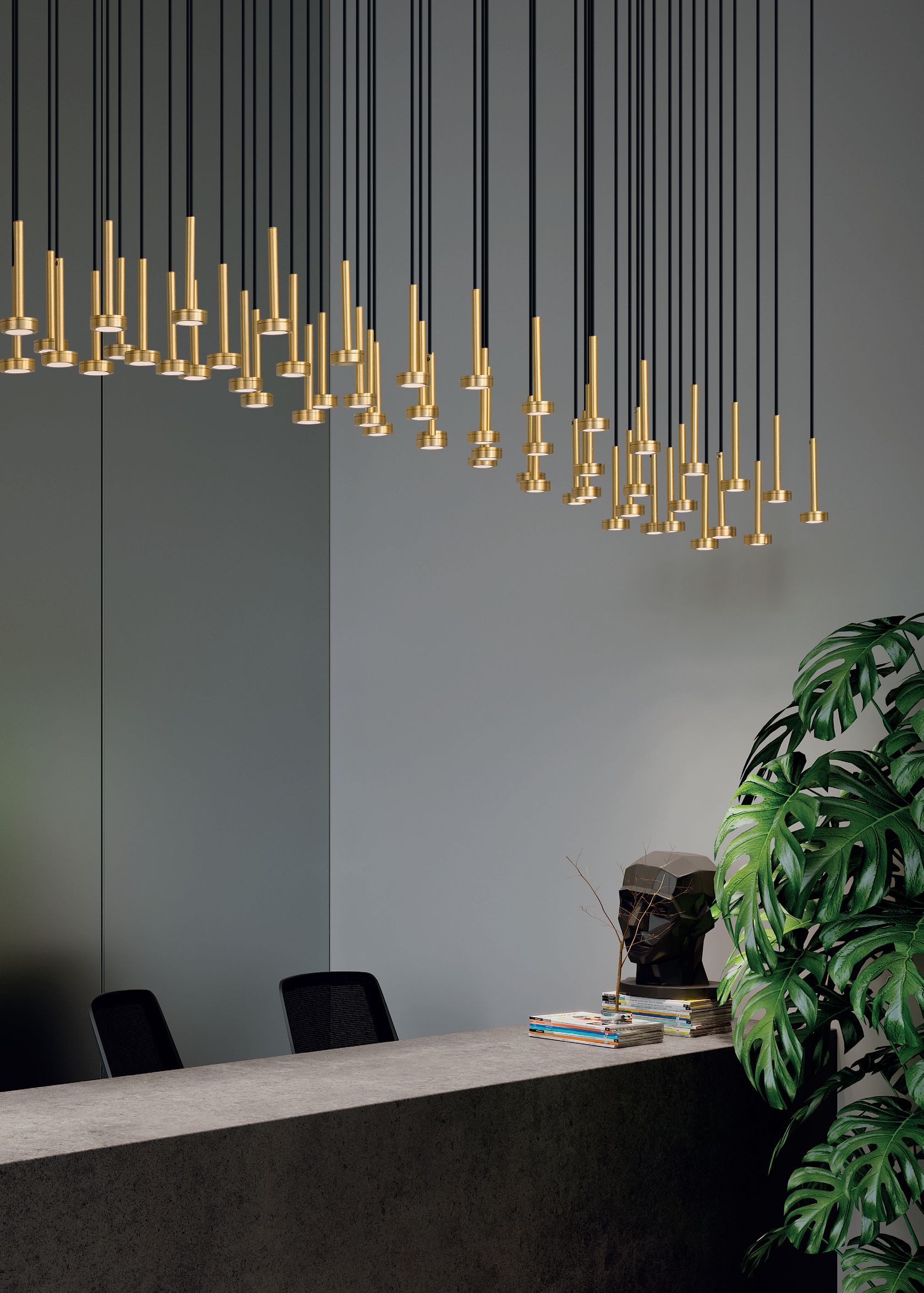 ASTRAL | Pendant lamp LED metal pendant lamp By Euroluce Lampadari ...