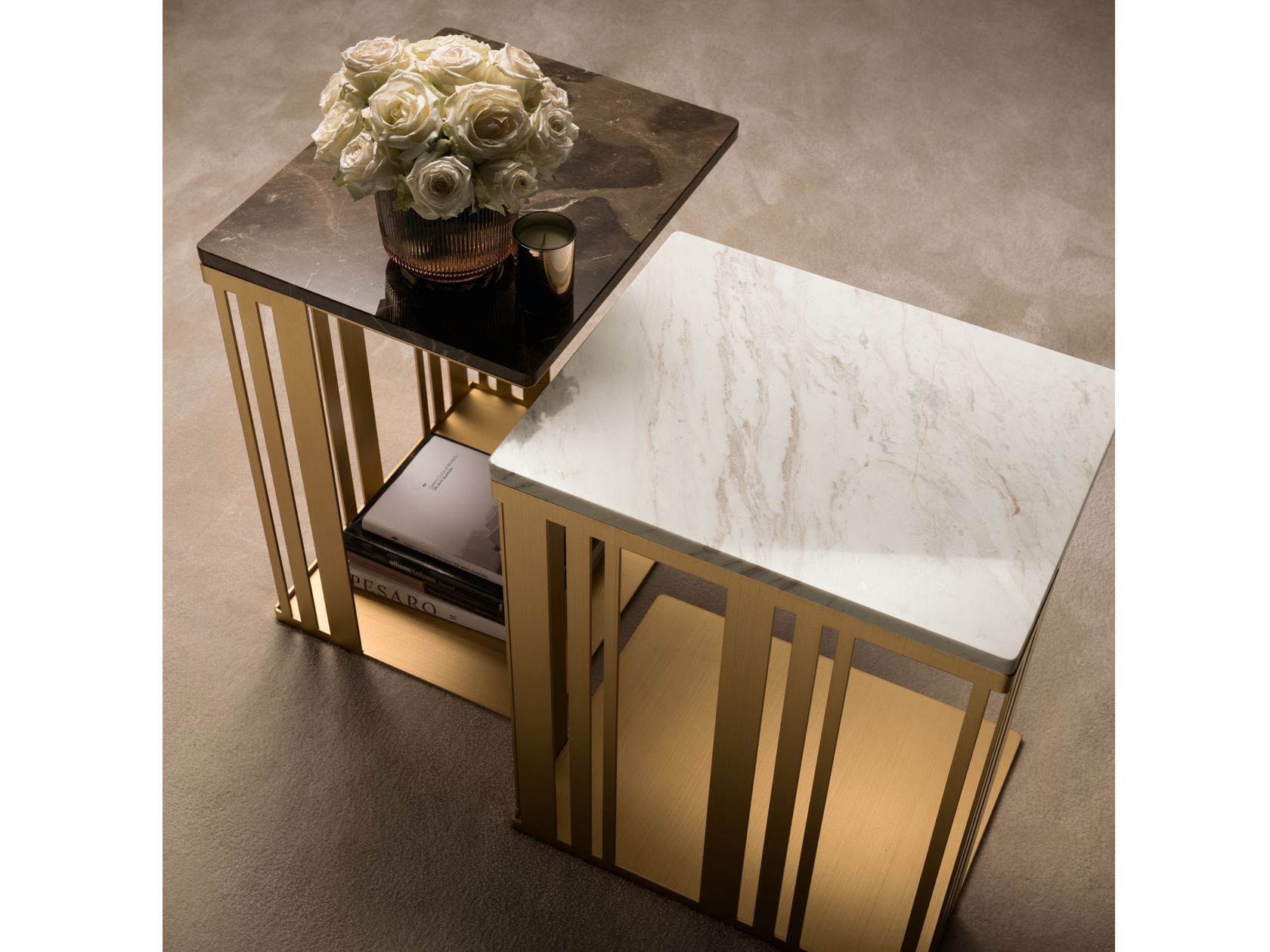 Rectangular marble side table ATMOSFERA | Coffee table Atmosfera ...