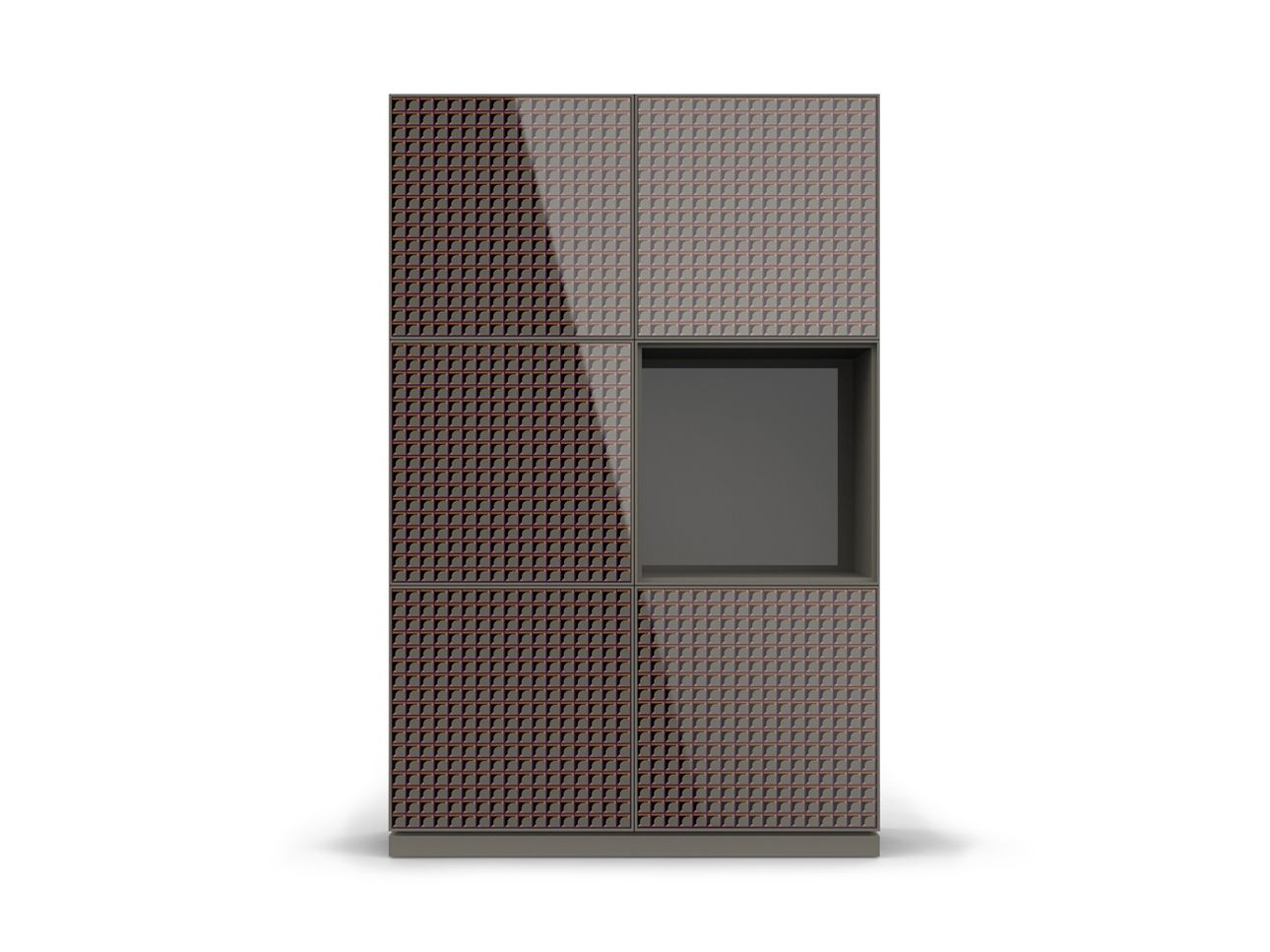 ATTITUDE CB-1208 Modular MDF highboard with doors By MOMENTI | design ...