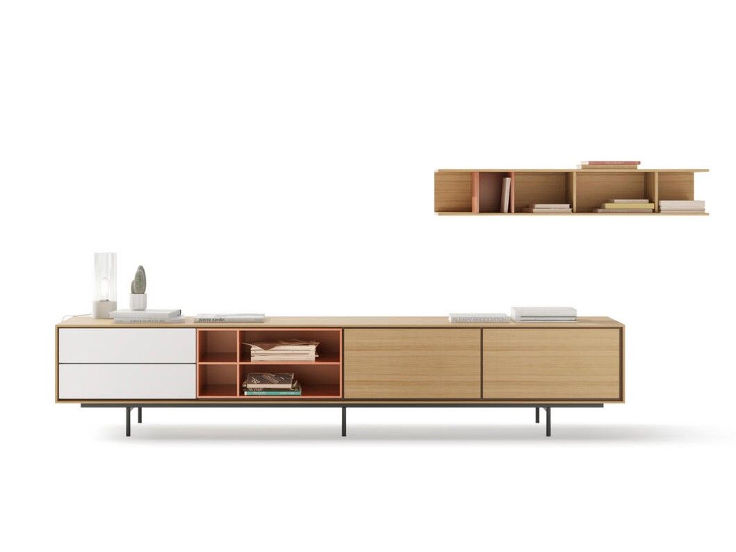 AURA 85 TV cabinet By TREKU design Angel Martí, Enrique Delamo
