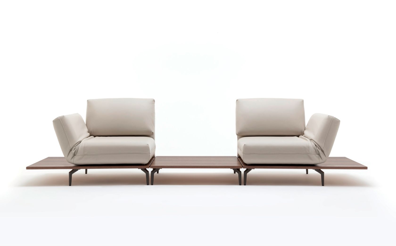 AURA | Leather sofa By Rolf Benz design BECK DESIGN