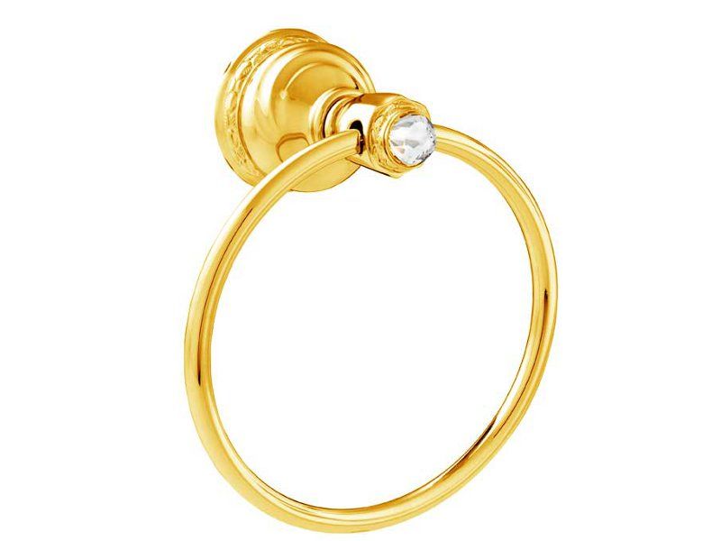 AUSTRAL Brass towel ring with Swarovski® Crystals By Bronces Mestre