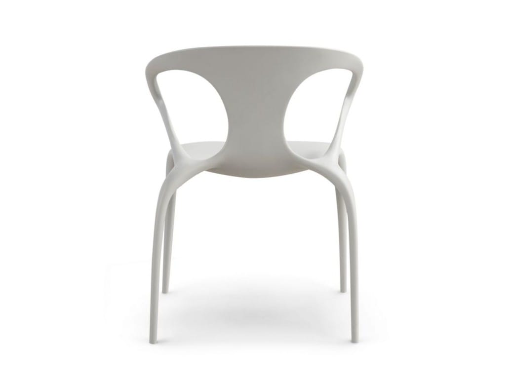 AVA | Chair with armrests Stackable polycarbonate chair with armrests ...
