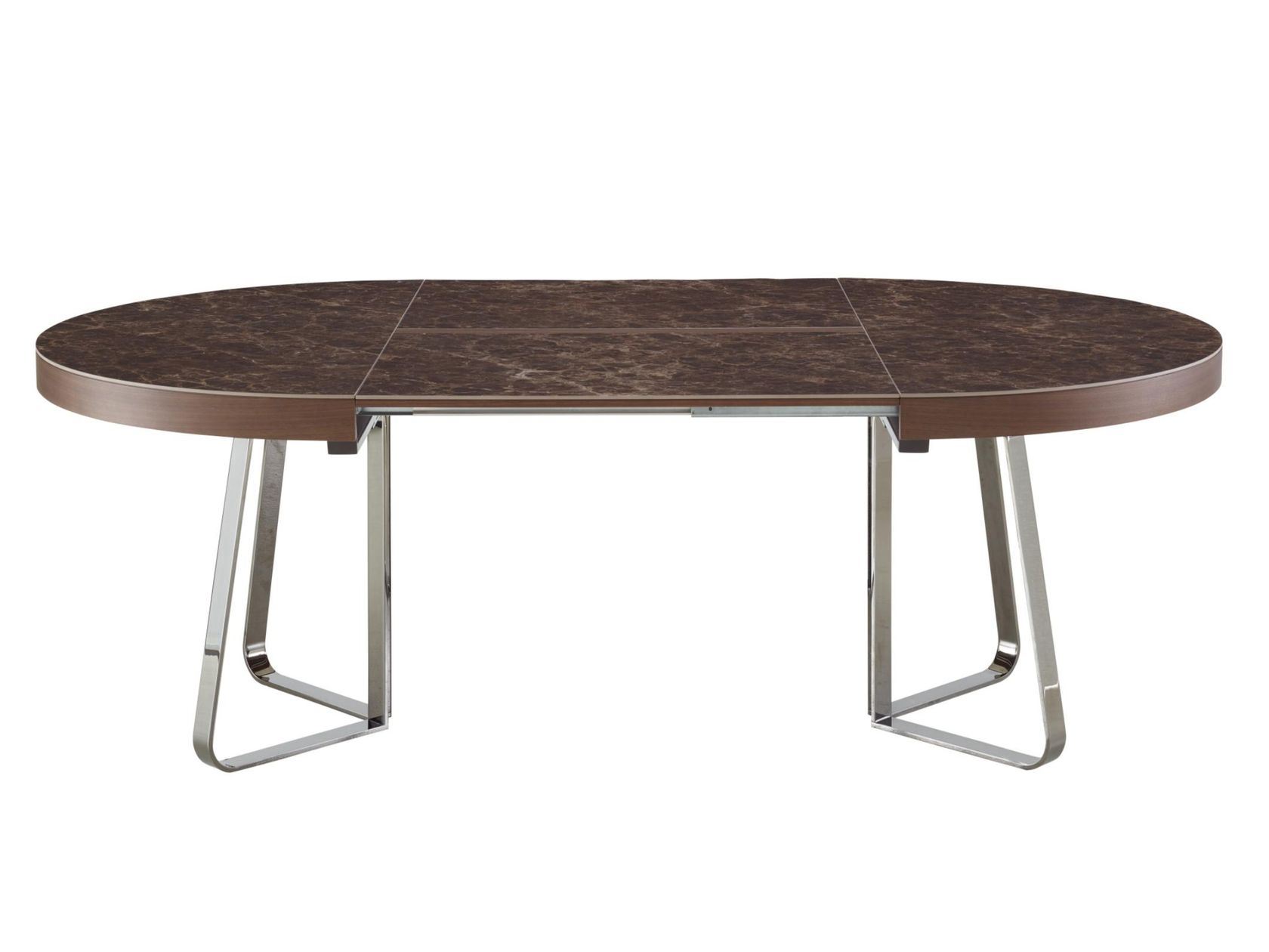 AVA Extending round porcelain stoneware dining table By Ligne Roset ...