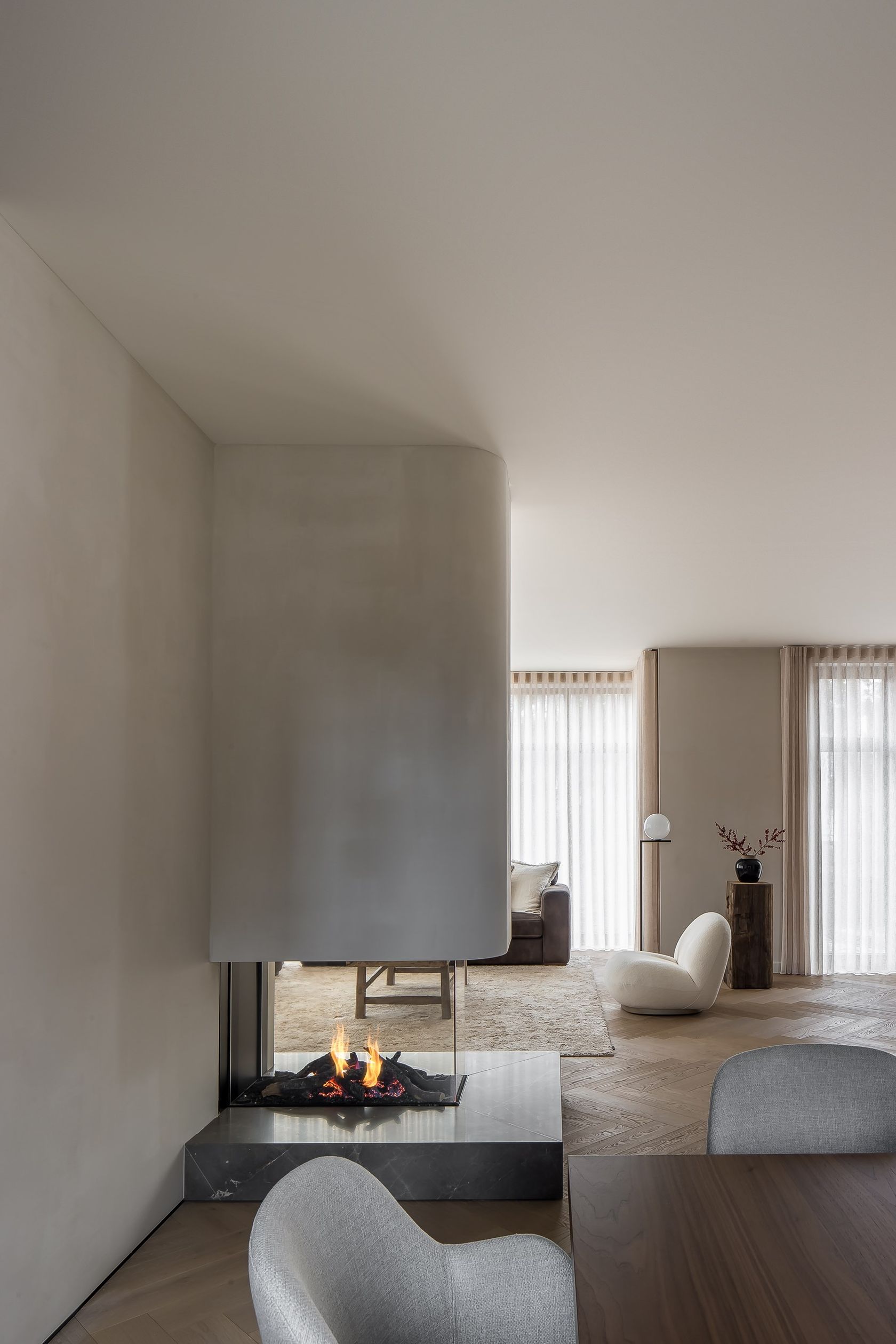 AVENUE MF 900-60 GHE 3S EXT fireplace By Metalfire