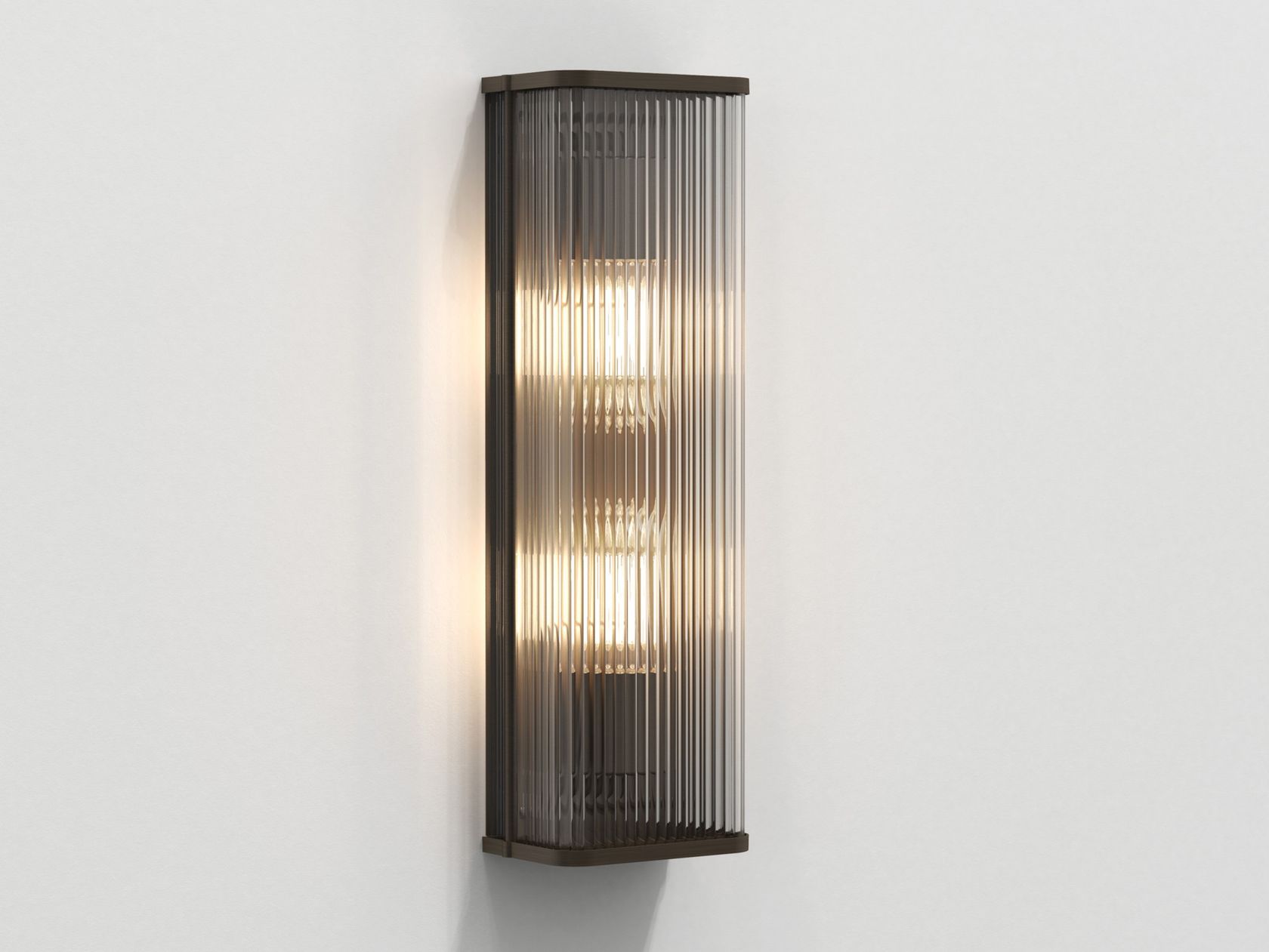 LED glass wall light AVIGNON SQUARE 500 By Astro Lighting