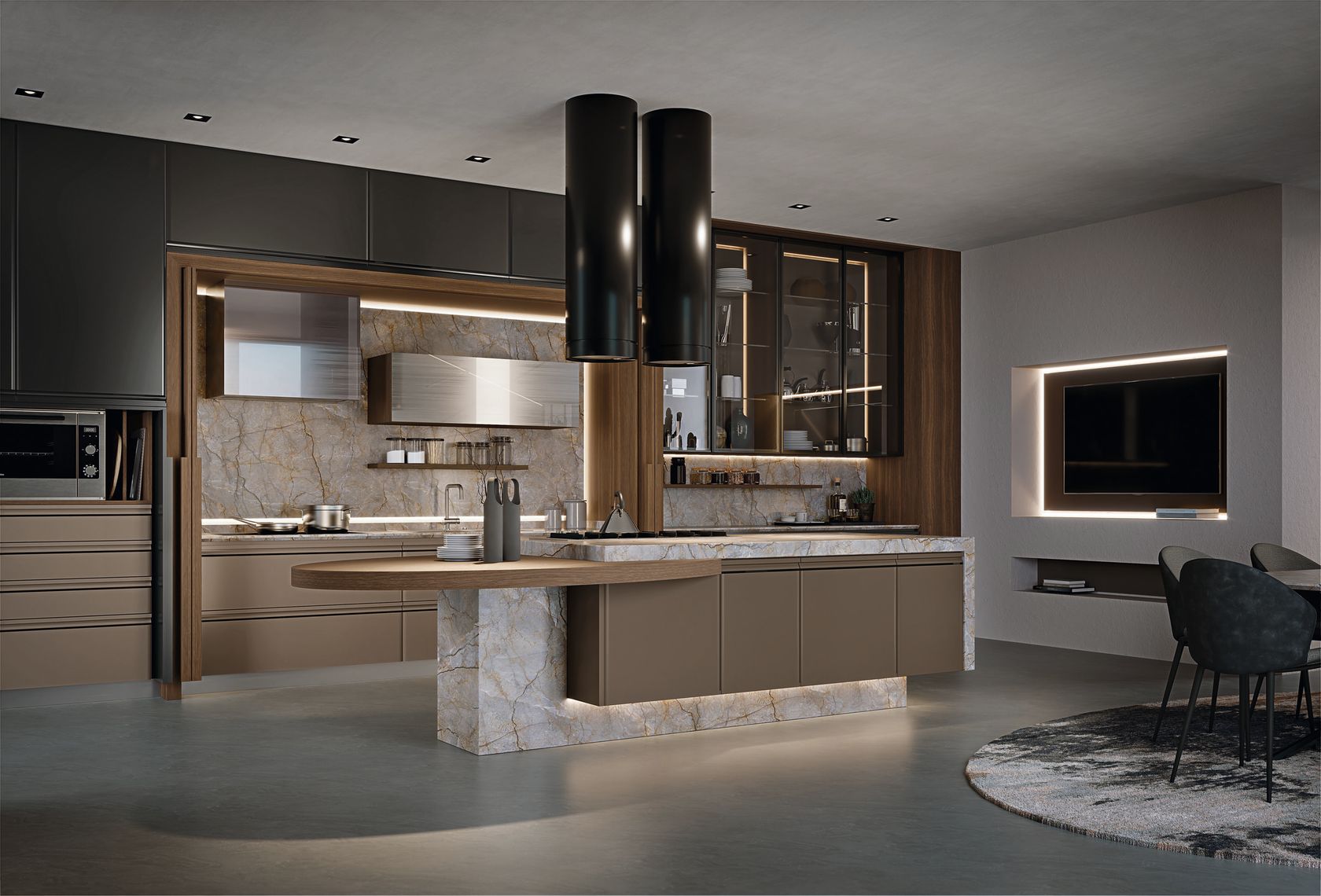 MATERIA Kitchen By Martini Interiors