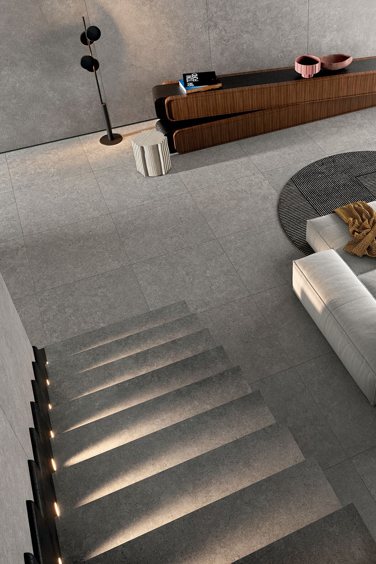 PURA - GREY Flooring By COTTO D'ESTE
