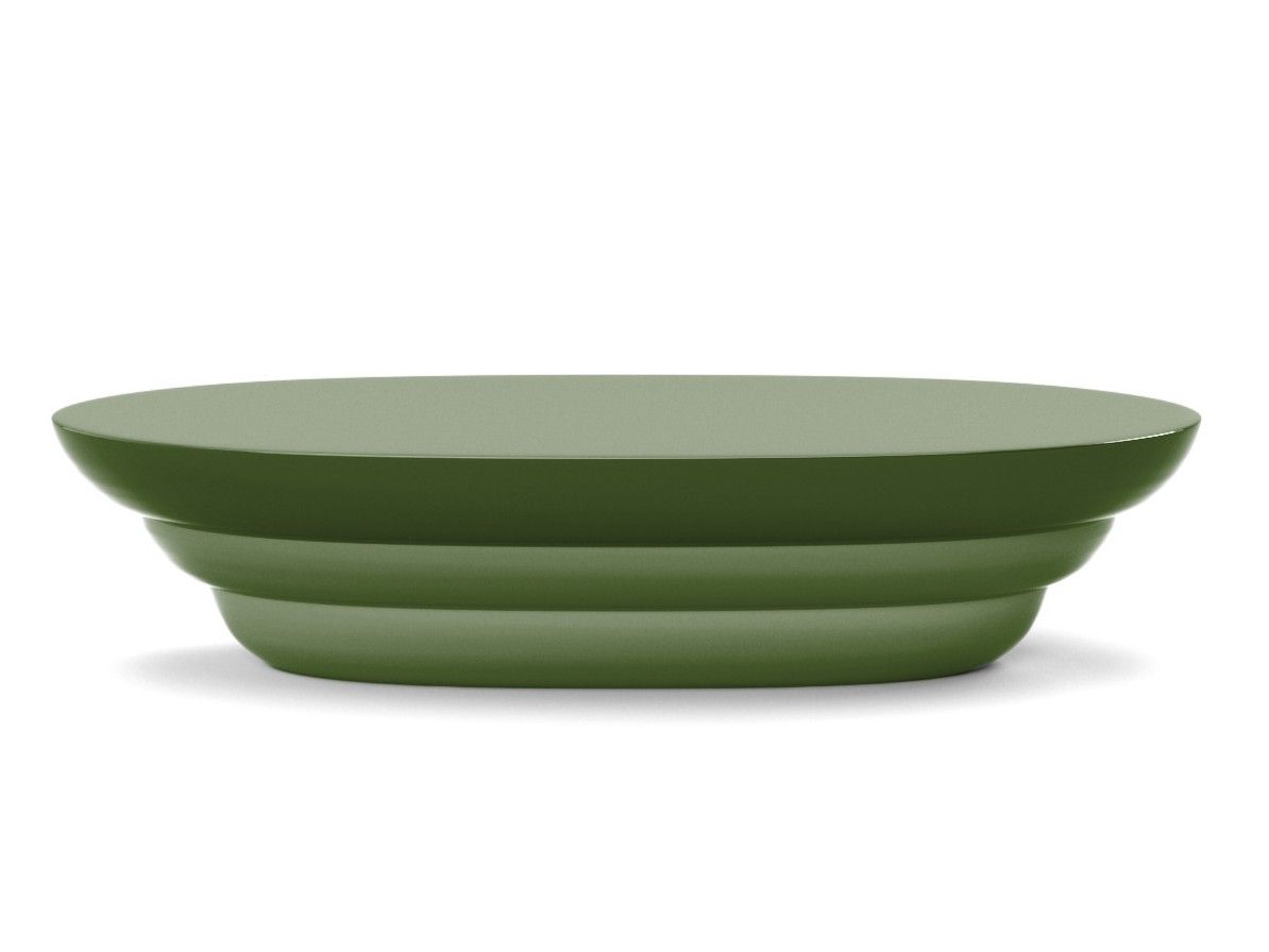 BABKA Low oval glass-fibre coffee table By POPUS EDITIONS | design ...