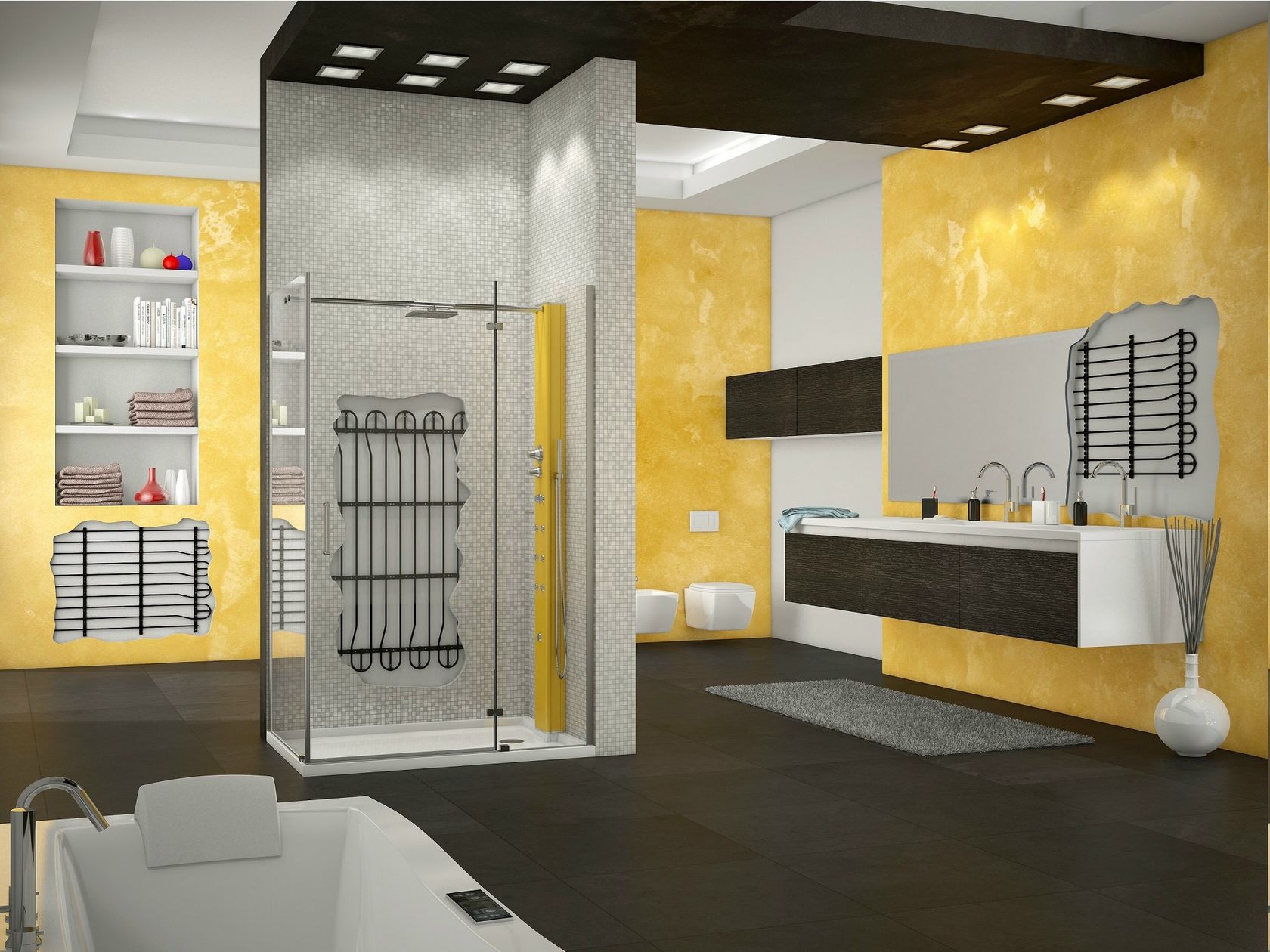 Pannello radiante a parete KIT BAGNO COMFORT - WAVIN ITALIA - Edilportale