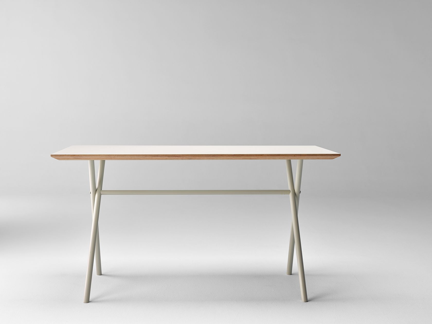 BAI STEEL | Table Rectangular table By ONDARRETA | design Ander Lizaso