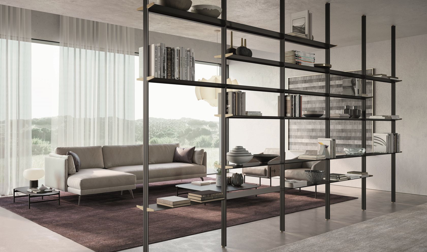 BAMBOO | Bookcase By Dall'Agnese design R&D Dall'agnese