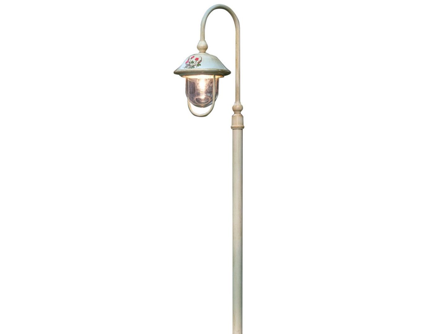 BARI Lantern ceramic garden lamp post By FERROLUCE