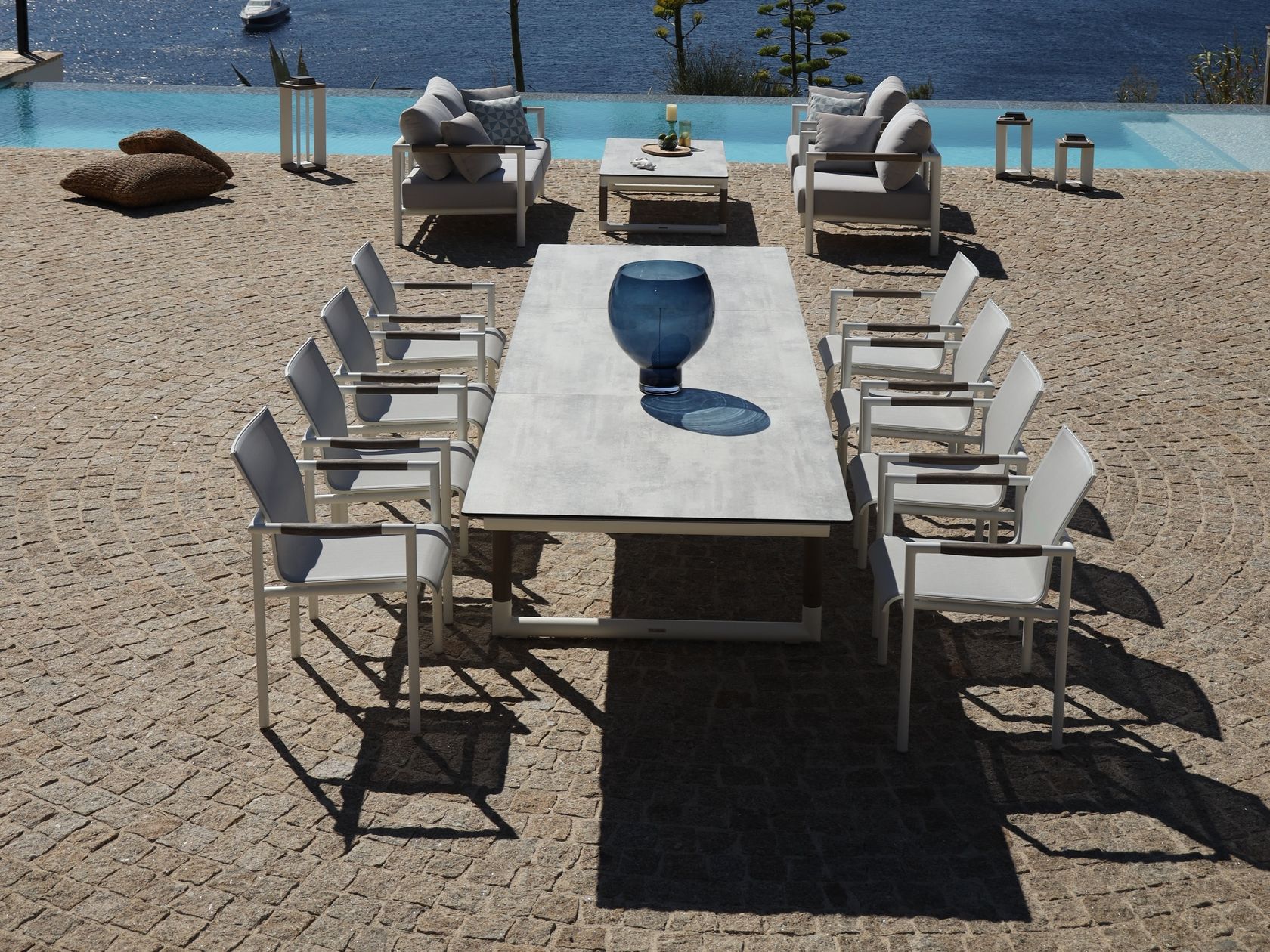 BASTINGAGE | Rectangular table Bastingage Collection By Les jardins