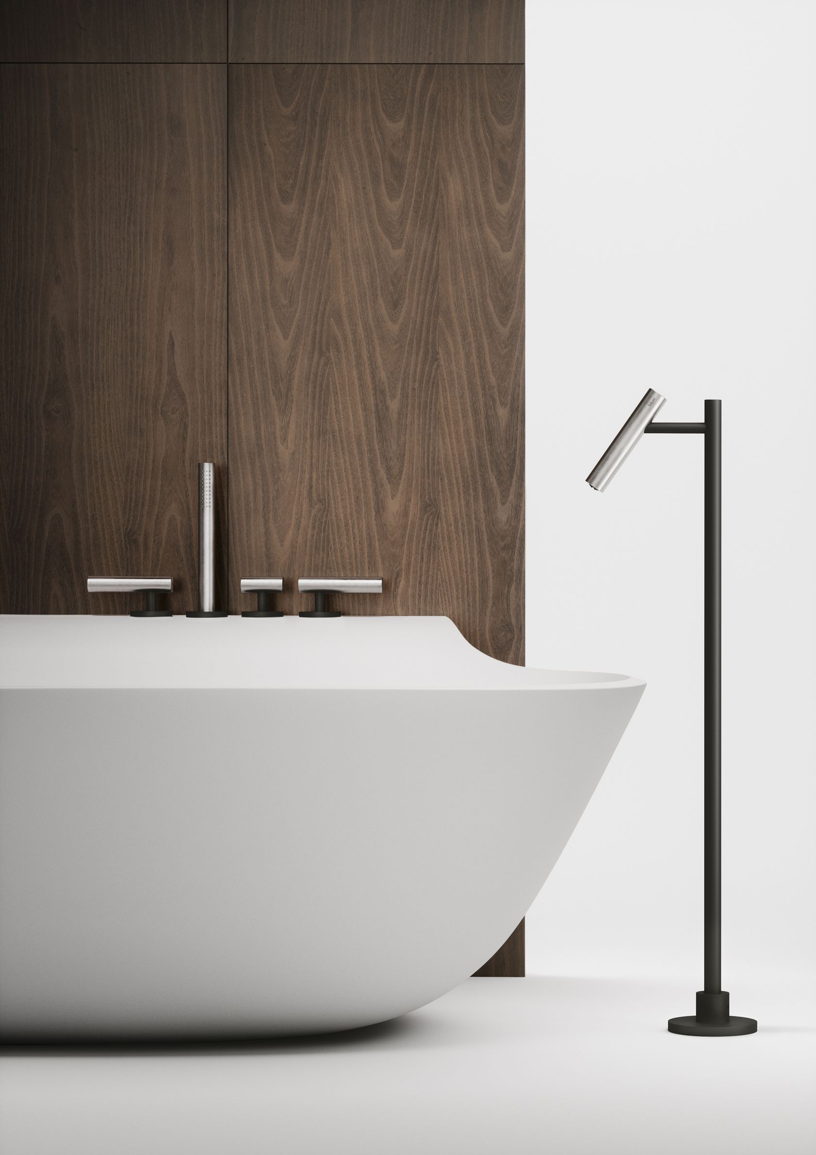 CILINDRO Stainless steel bathtub set By FALPER | design Victor Vasilev