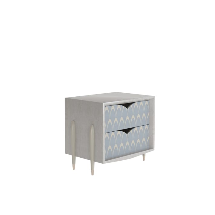 PEACOCK | Bedside table Peacock Collection By Mantellassi 1926