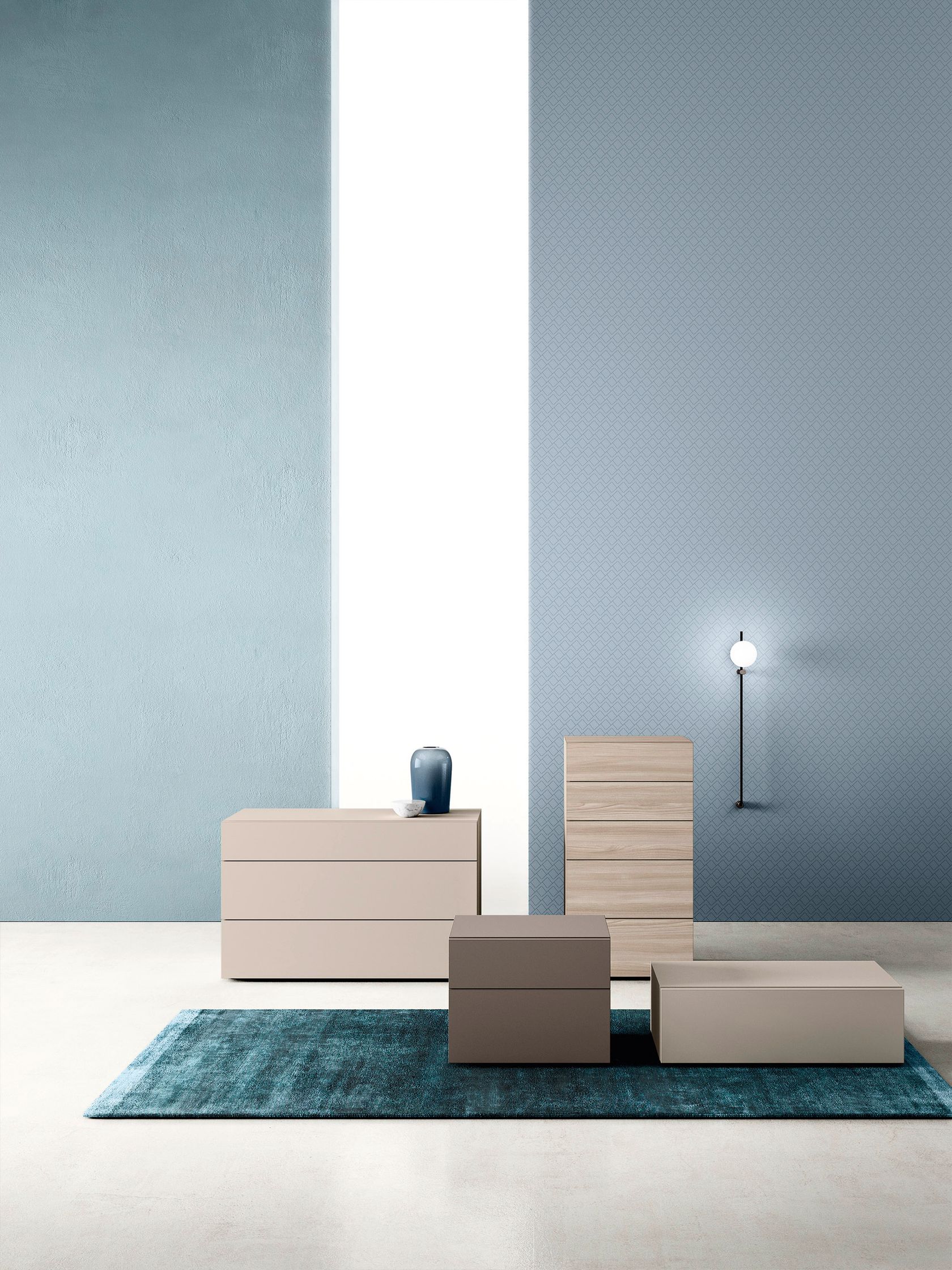 GAP | Bedside table Gap Collection By Zalf design Roberto Gobbo