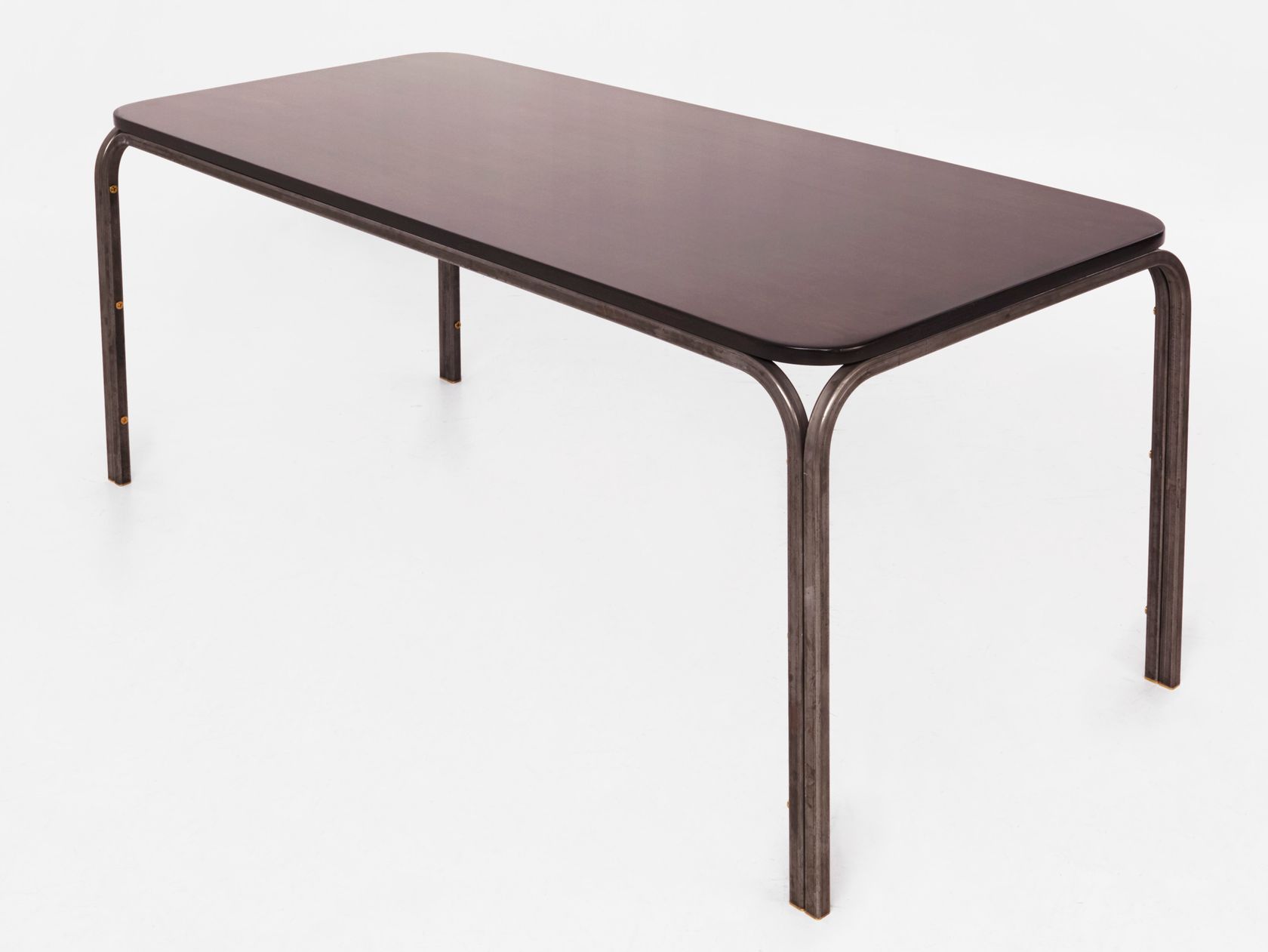 Rectangular wooden table BENDED By Rue Intérieure design Jean Pujol