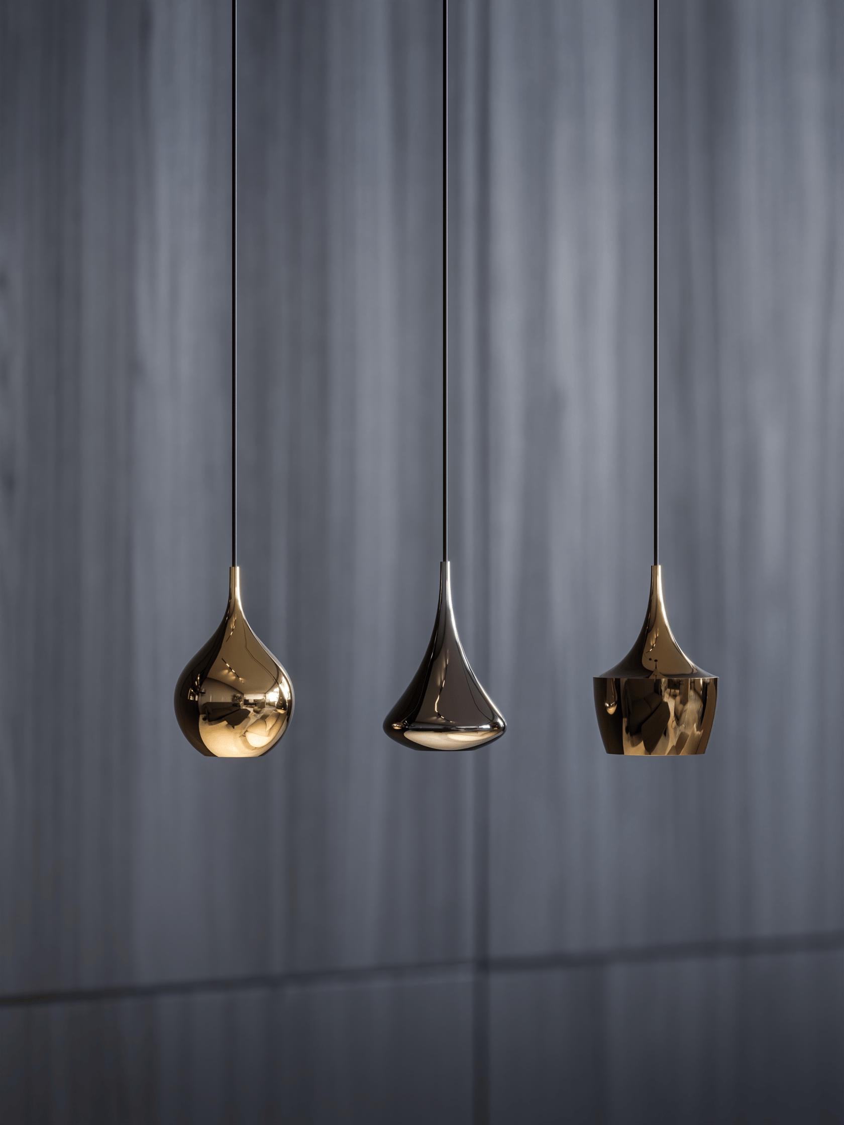 BIBA DROP LED aluminium pendant lamp By Intra lighting