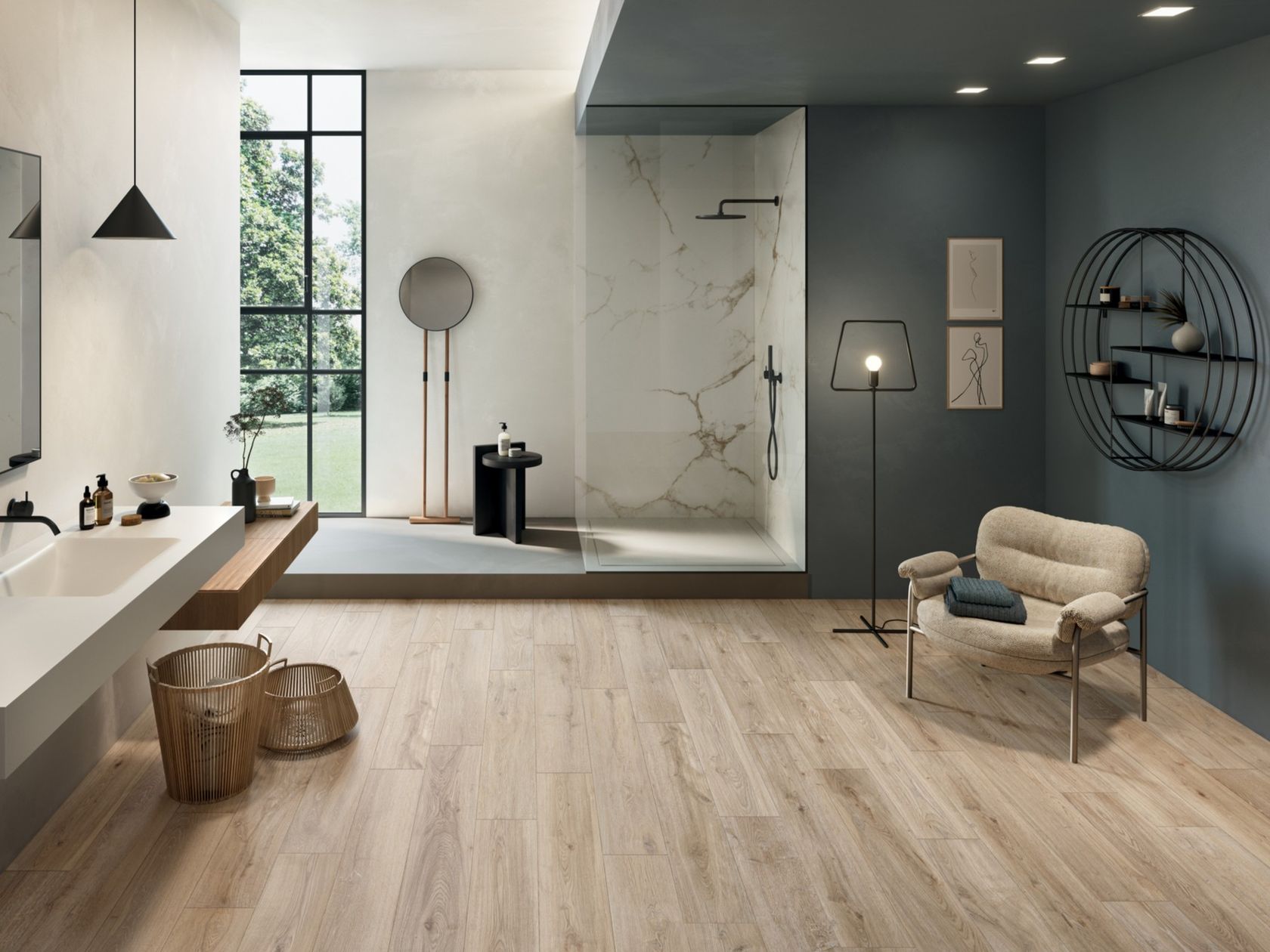 BIO ATTITUDE - ALMOND flooring By LEA CERAMICHE