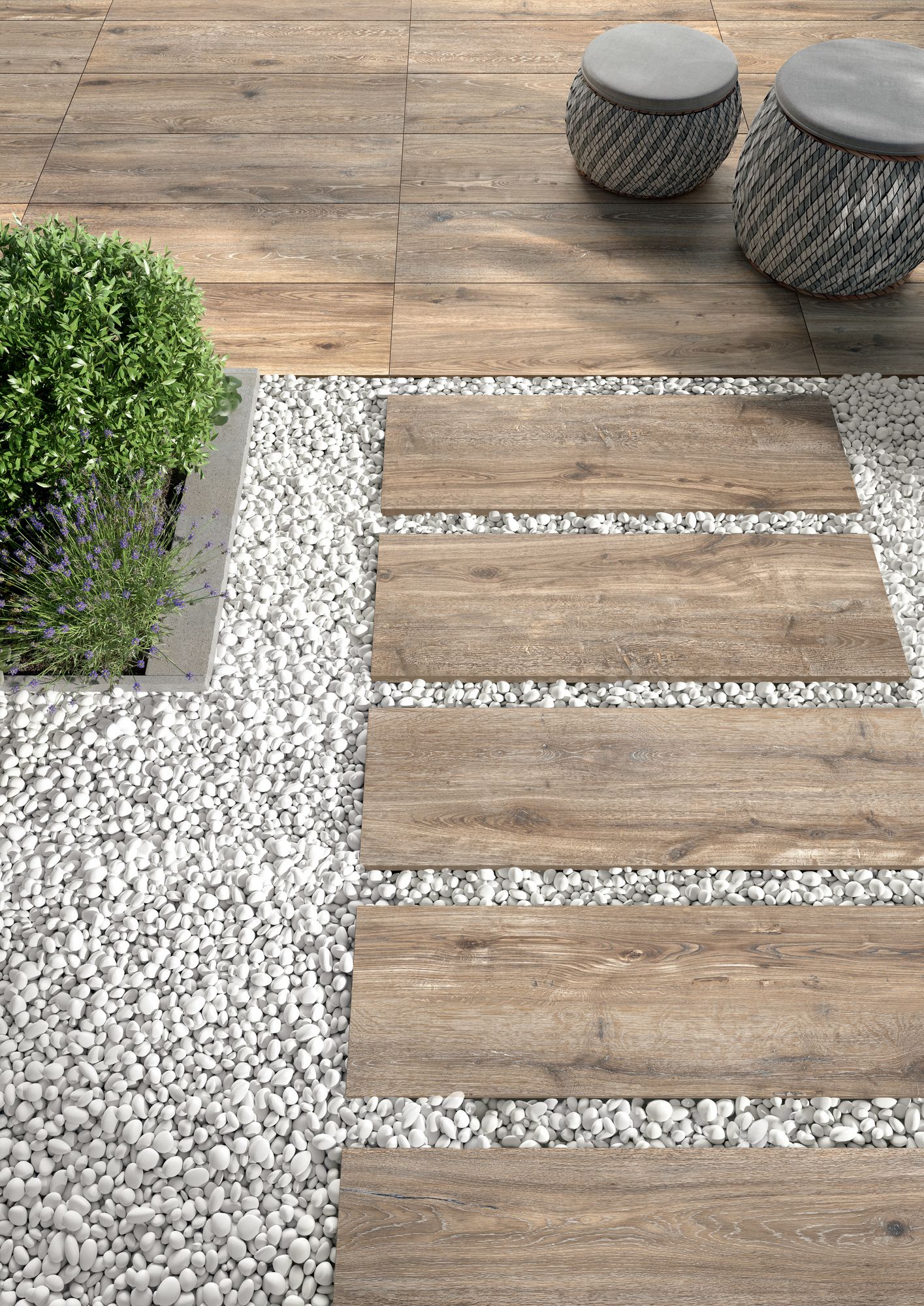 BIO ATTITUDE BARREL Flooring By LEA CERAMICHE