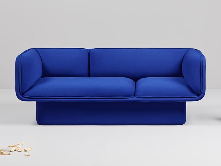 BLOCK 3 seater fabric sofa By Missana | design MUT Design Studio