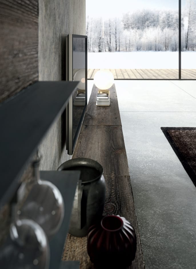 SKILL Fir boiserie with integrated lighting By MODULNOVA | design Carlo ...