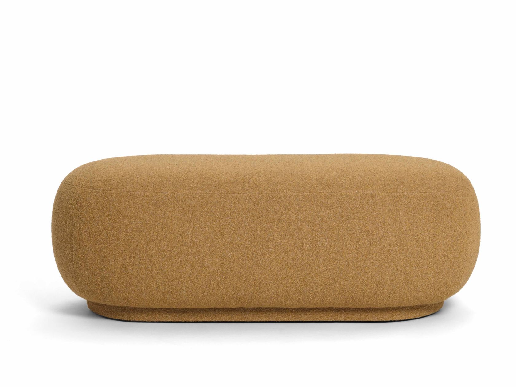 BOMBO | Oval pouf Oval fabric pouf By DOM Edizioni