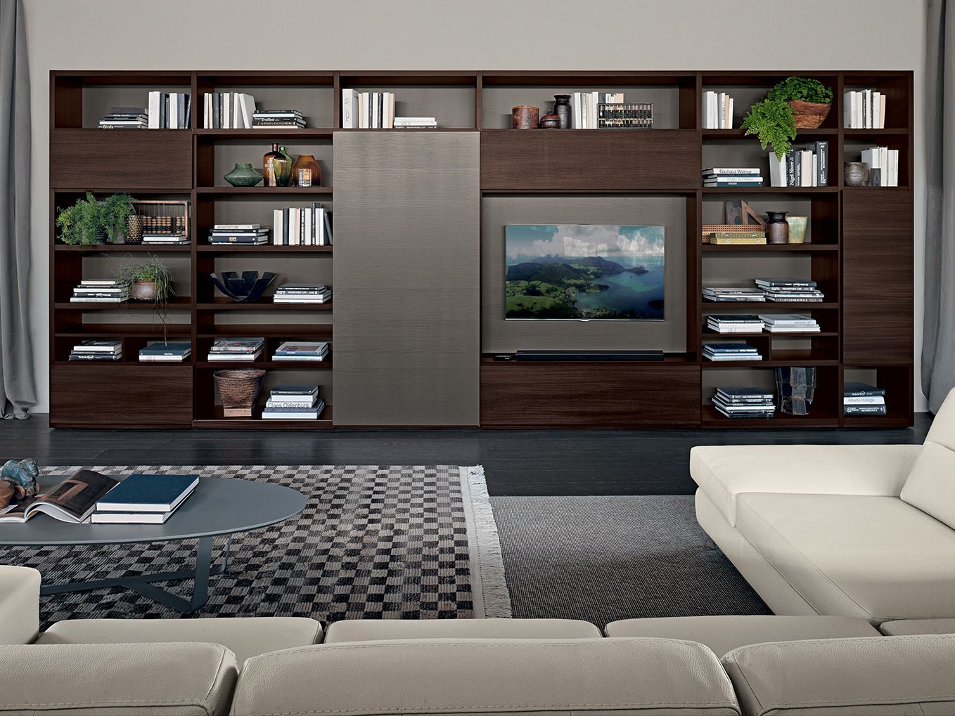 LIVE CONTEMPORARY | Bookcase Live Contemporary Collection By Febal Casa ...