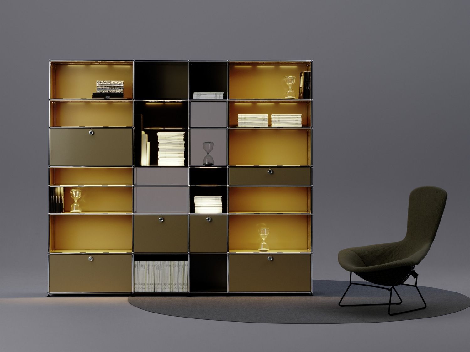 USM HALLER E | Modular shelving unit By USM