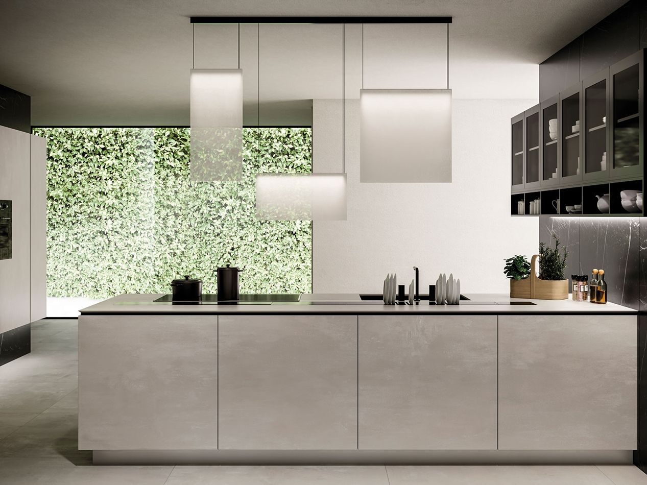 BOOST WHITE Porcelain stoneware wall tiles with concrete effect By ...