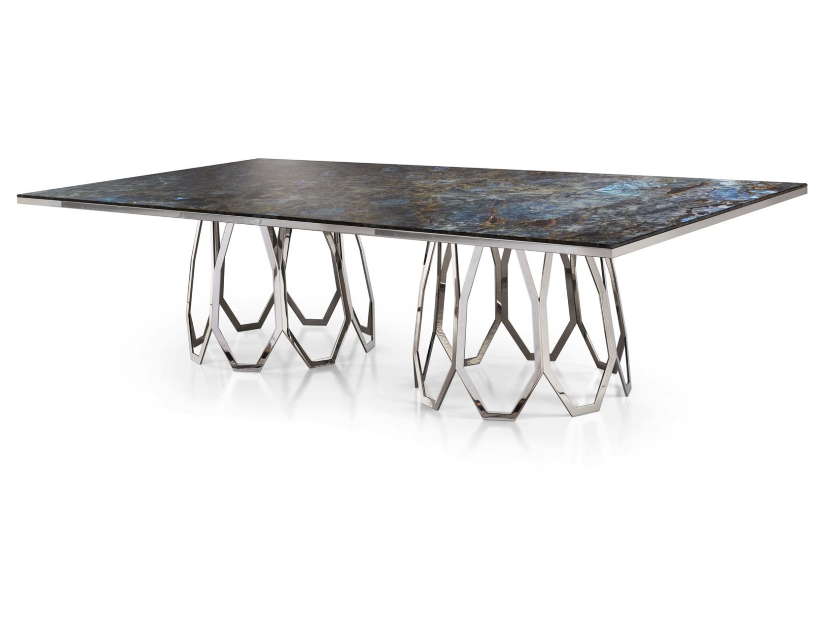BORGIA | Rectangular table Borgia Collection By Sicis design Massimiliano Raggi