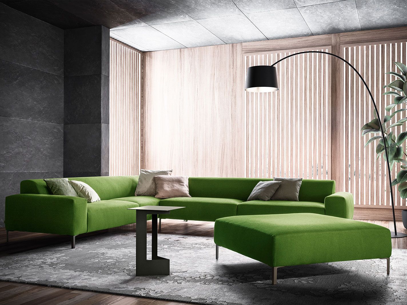 BOSTON | Corner sofa By PIANCA design Metrica, Robin Rizzini