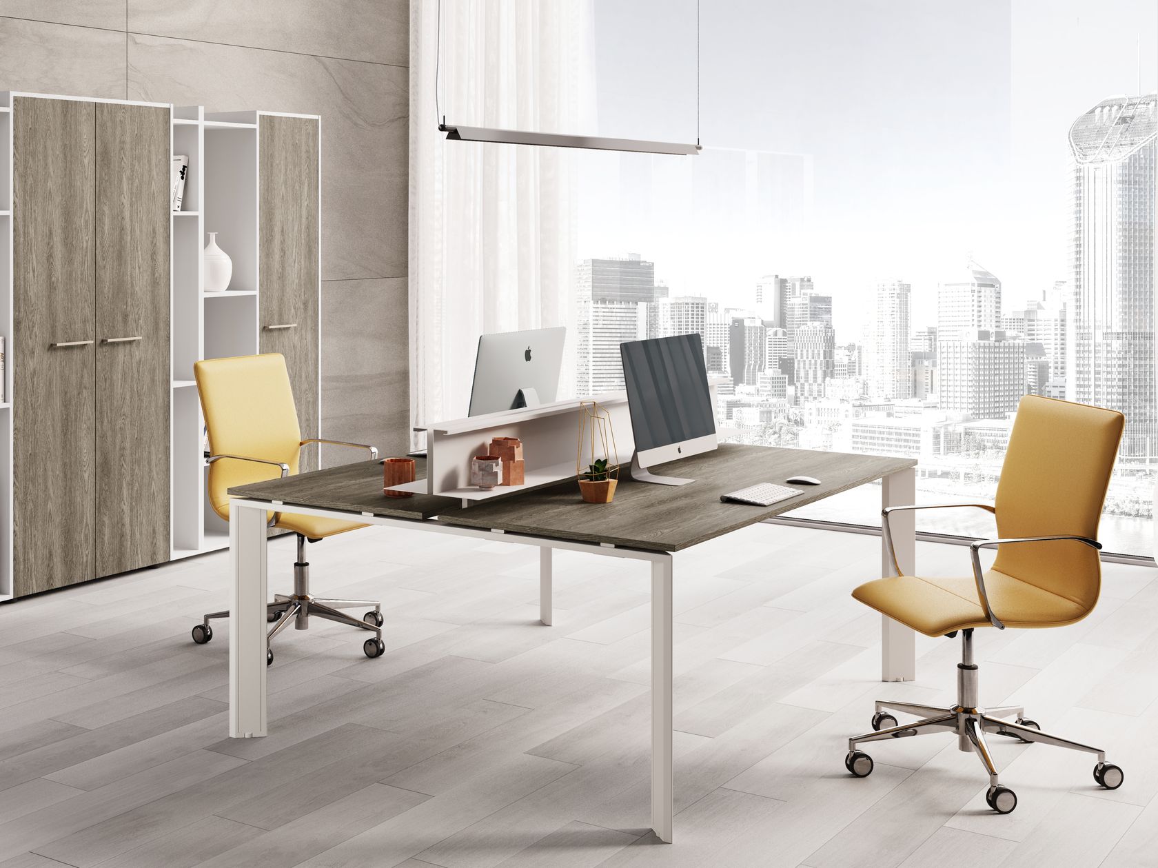 BRAMANTE | Workstation desk Bramante Collection By CUF Milano