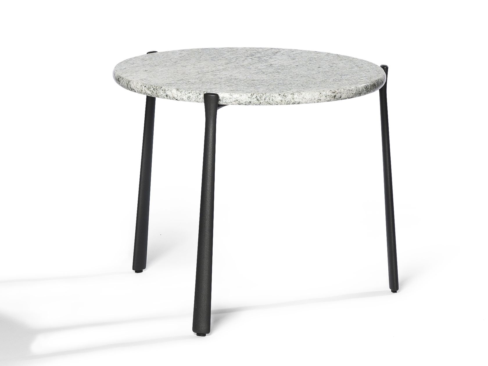 Round granite garden side table BRANCH | Round coffee table Branch ...