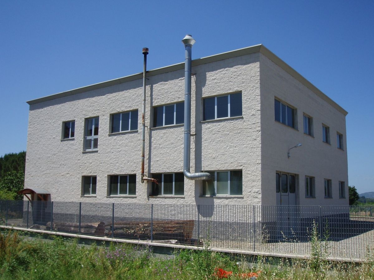 External masonry facing block in concrete BS30 Split and striped face ...