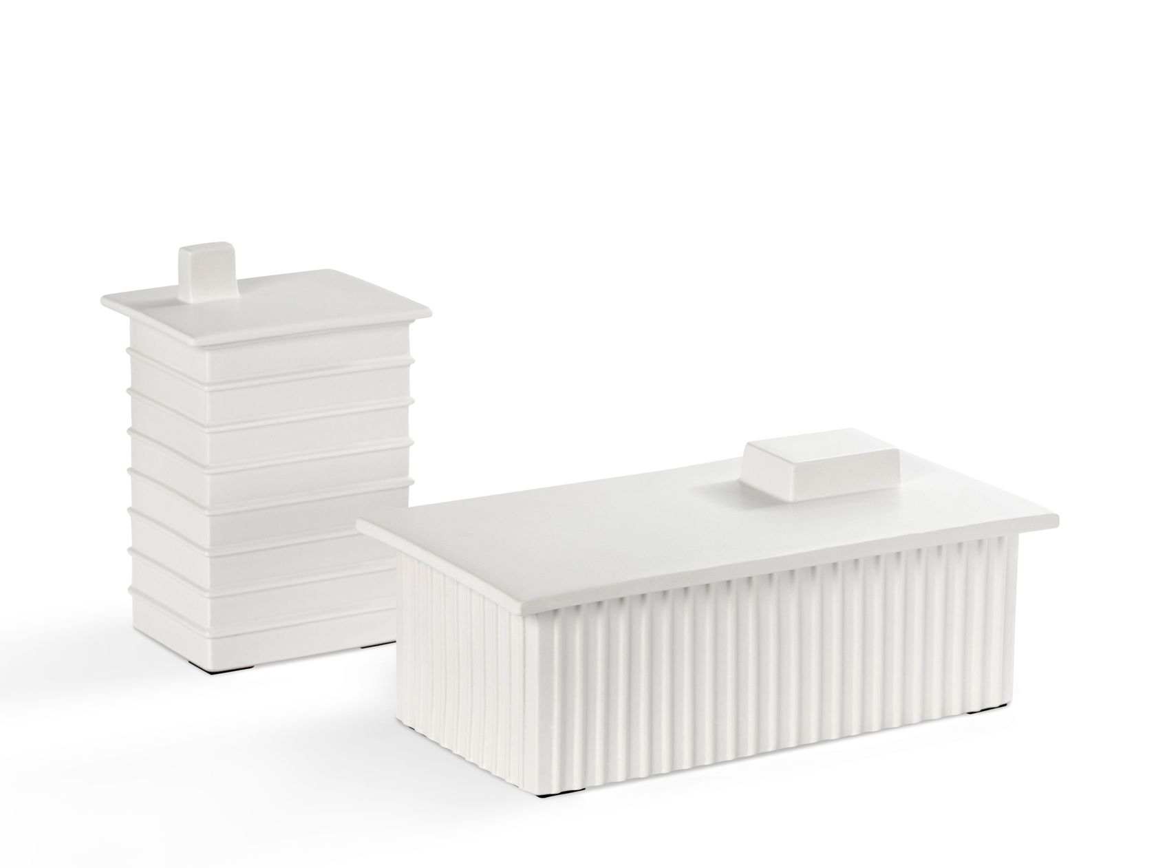 Ceramic vase / storage box BUILDING By pulpo design Ferreol Babin