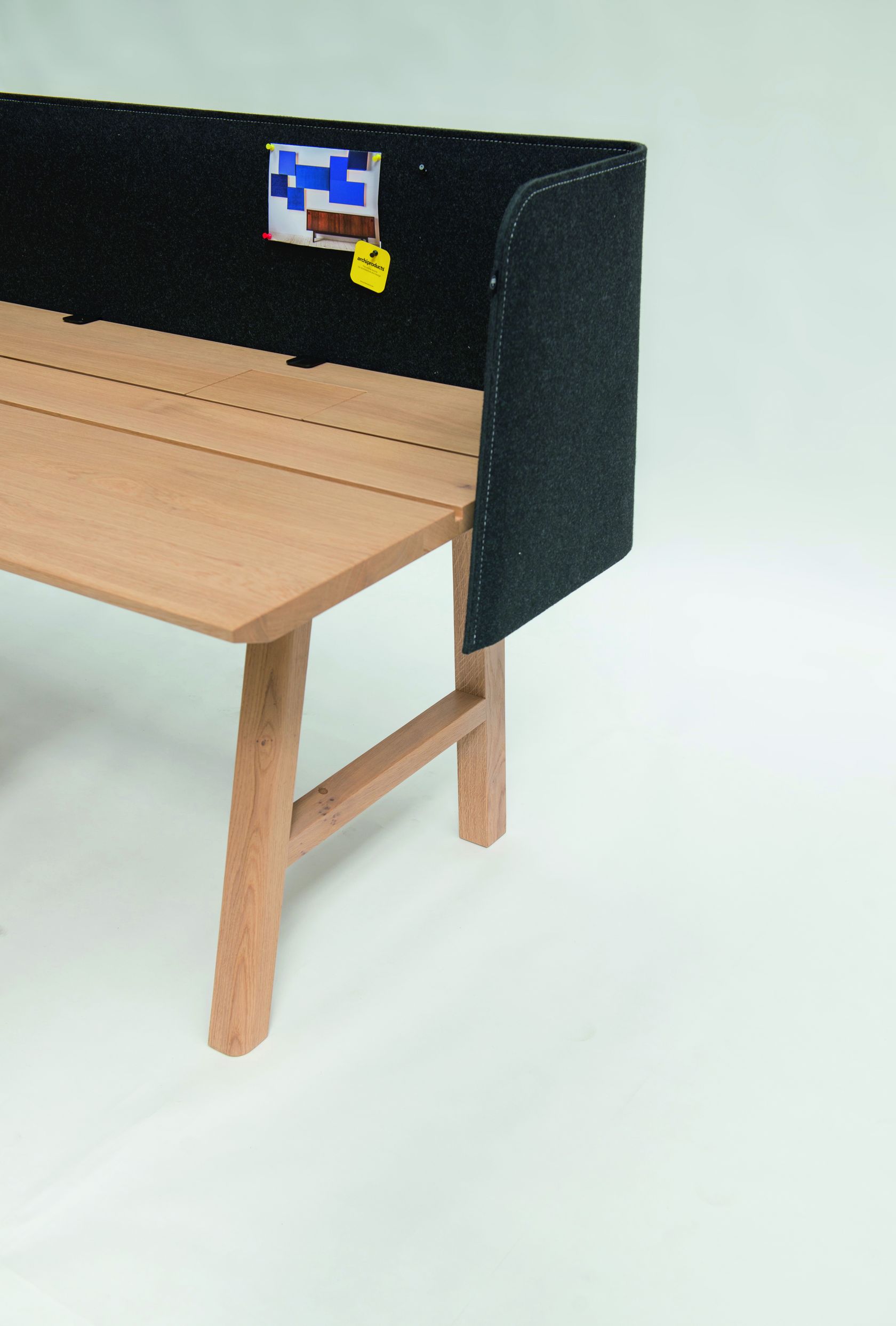 BuzziWrap Desk Acoustical desk panel By BuzziSpace