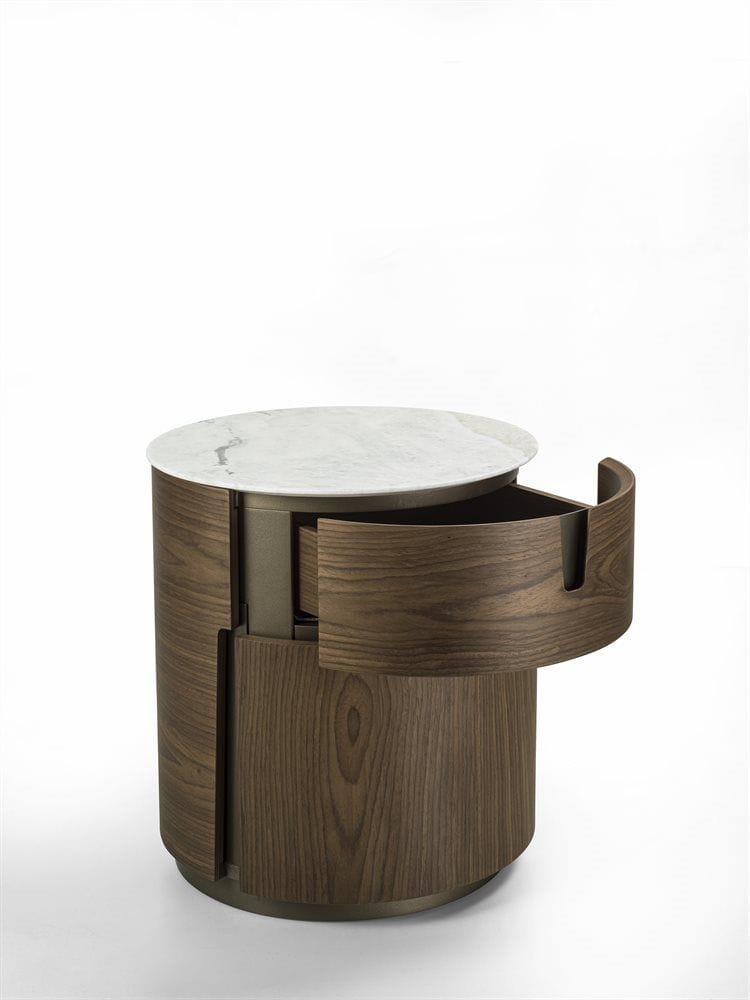 TYLSA NIGHT 54 Wooden bedside table By Porada