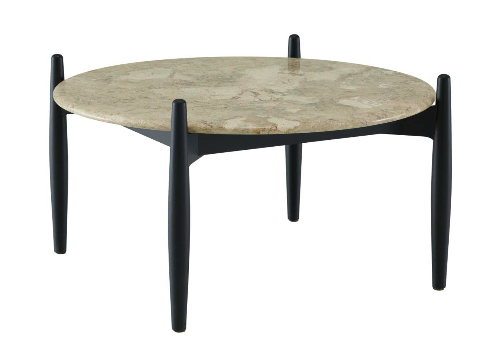 Round marble coffee table CAFFÈ By Ligne Roset