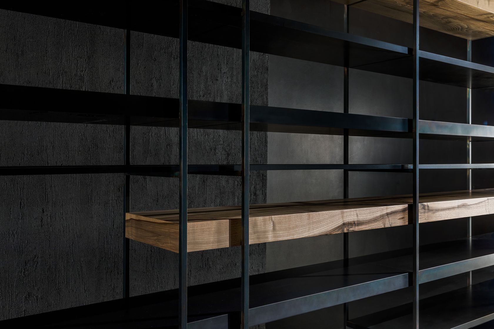 CAGE LAYER bookcase By Henge design Massimo Castagna