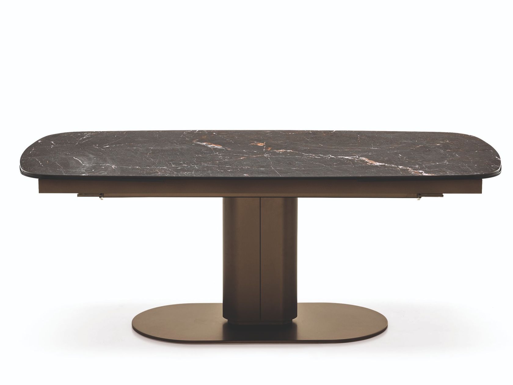 CAMEO | Table extensible Table extensible rectangulaire en marbre By ...