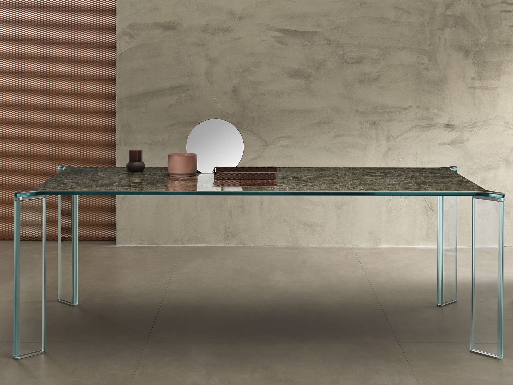 CAN CAN | Dining table Rectangular ceramic dining table By Tonelli ...