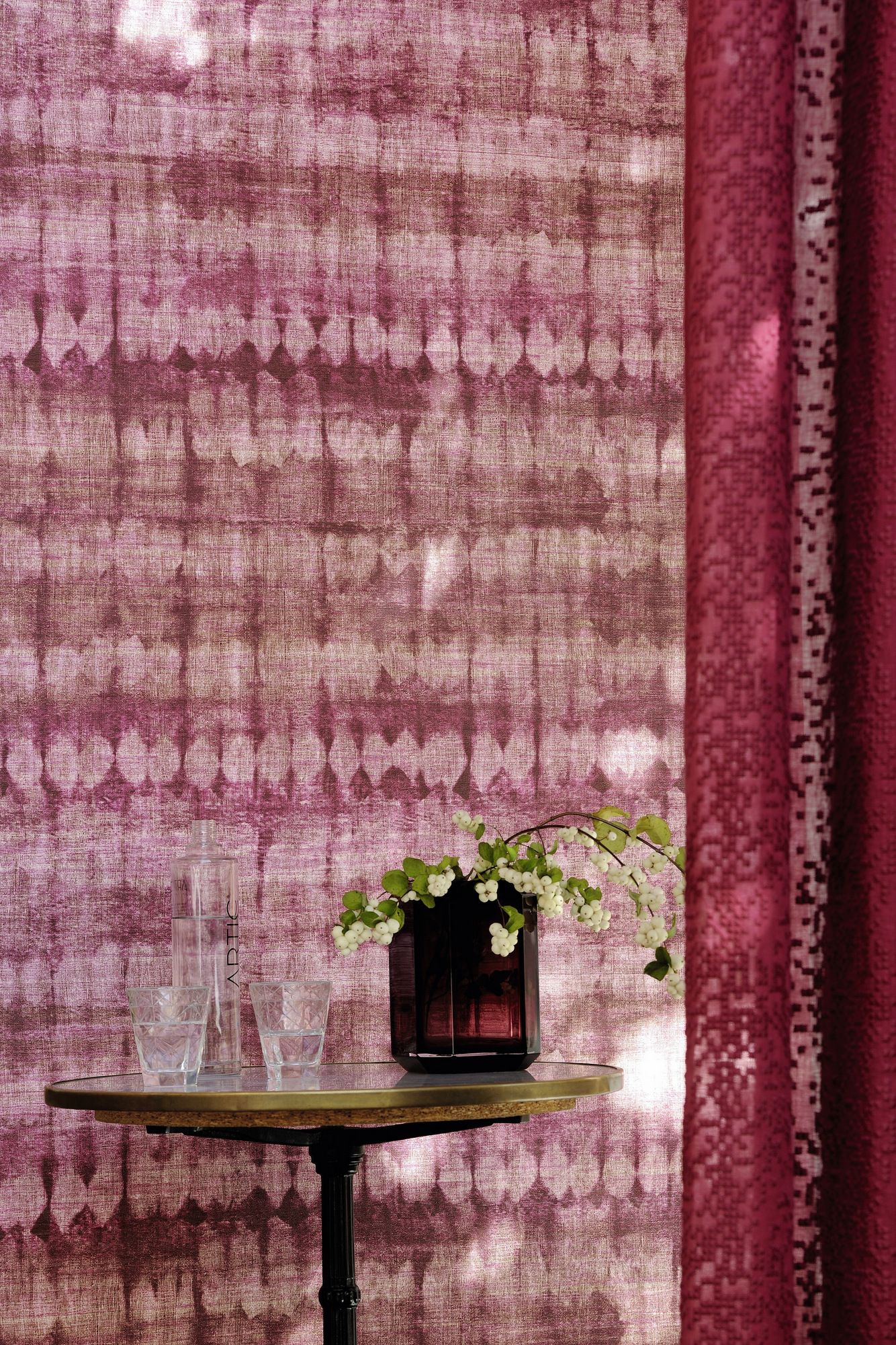 Tapete aus Vinyl mit Gewebte-Effekt CANZONI LONTANE Kollektion Talamone ...