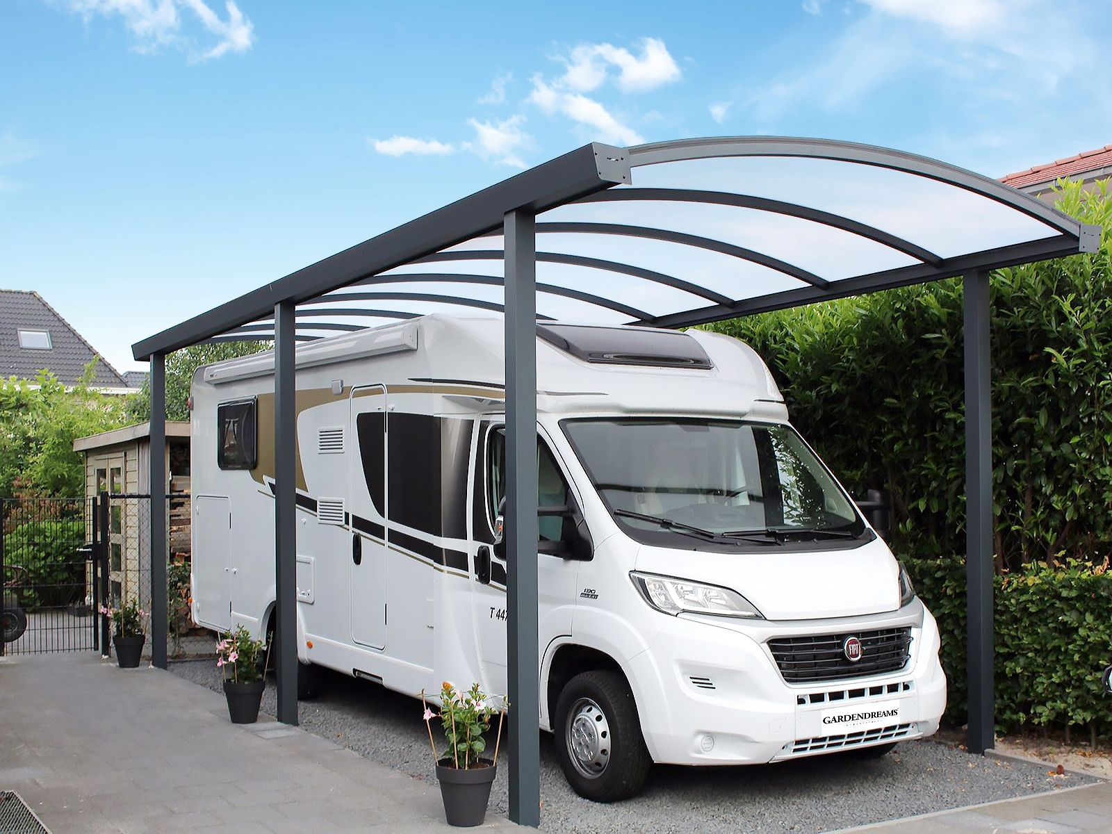 Arched carport By Gardendreams