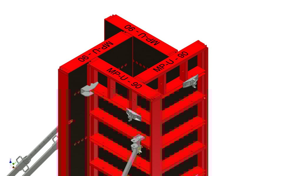 Formwork system for load-bearing wall Formworks for Columns By ULMA ...
