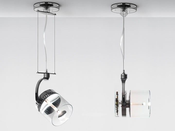 CATA CATADIOPTRIC LED die cast aluminium pendant lamp By Artemide ...