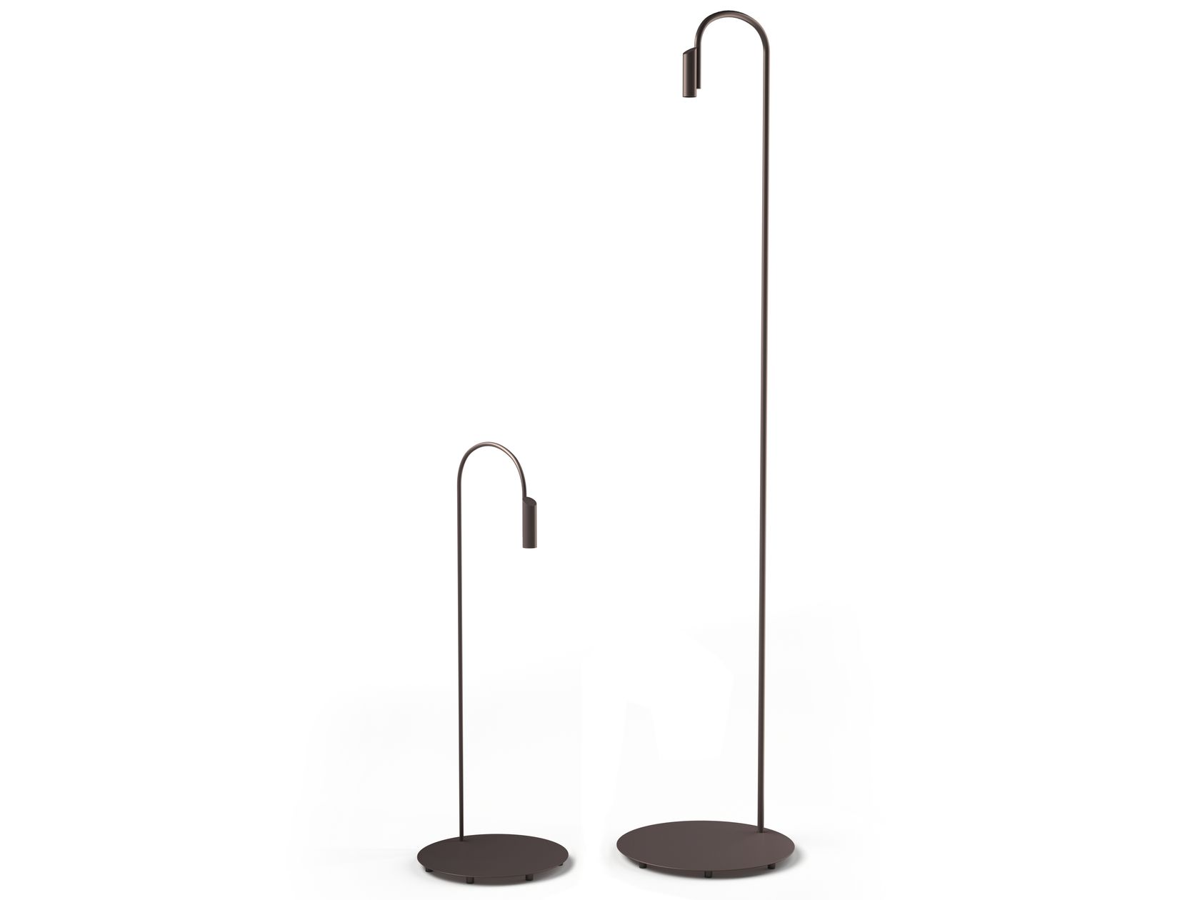 CAULE LED stainless steel floor lamp By Flos | design Patricia Urquiola