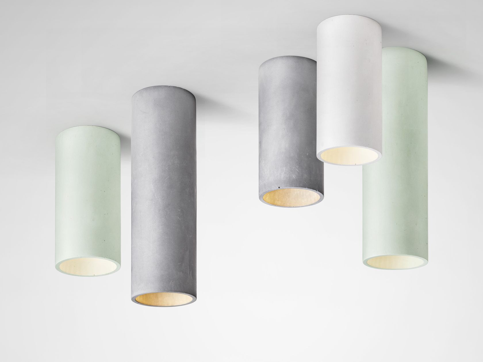 CROMIA Concrete ceiling lamp By Plato Design | design Alessandro Mattei ...